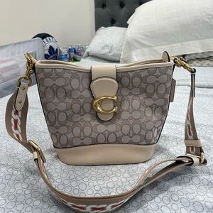 Bags | Coach Tali Bucket Bag In Signature | Poshmark
